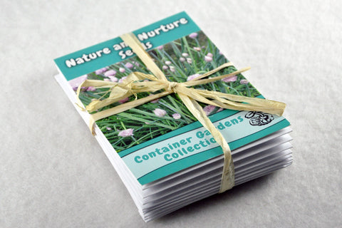 Container Garden Seed Collection – Grow Fresh Herbs & Veggies in Pots ...